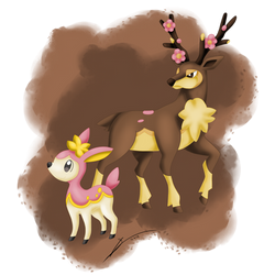 Deerling Evolution Chart