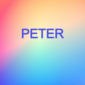 Peter Name Wallpaper