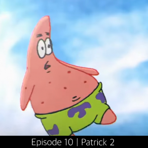 patrick mad forehead