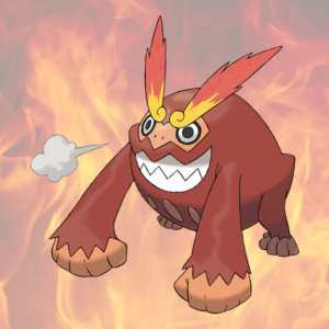 pokemon fire type monkey
