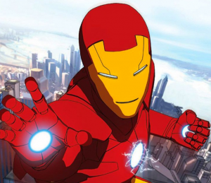 how to draw iron man armored adventures