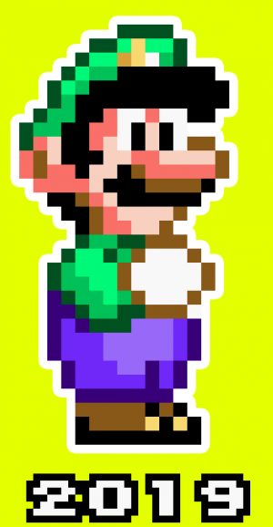 16 bit luigi grid