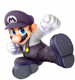 mario ssbu render