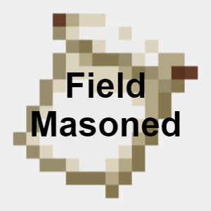 banner pattern field masoned