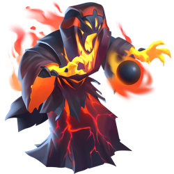 how to draw fire king from monster legends