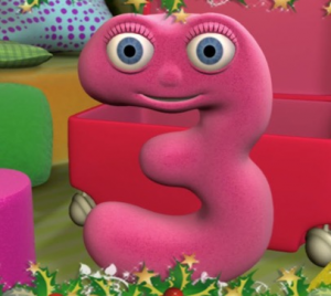 pink numberjack