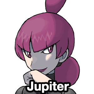 Commander Jupiter Pokemon Team
