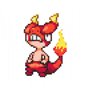 magmar pixel sprite