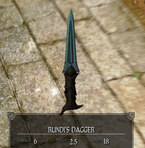 unique weapons skyrim