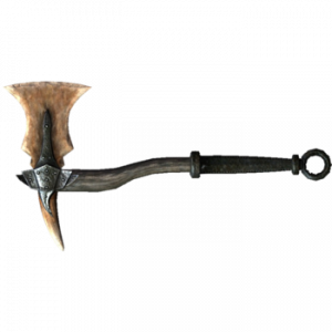 dragon axe skyrim