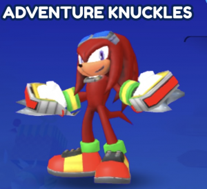sonic speed sim knuckles