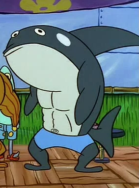 killer whale spongebob