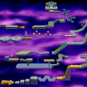 mario 64 level list