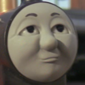 james the red engine faces