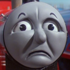 james the red engine faces