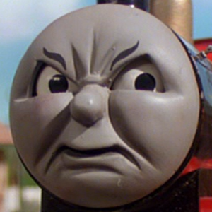 James The Red Engine Face