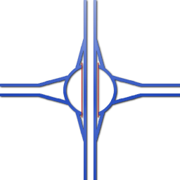 Highway Interchange Diagram