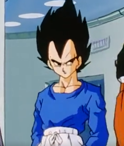 vegeta normal clothes