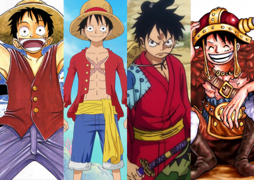 Create a All Luffy's Outfits (1997-2025) | +100 outfits Tier List ...