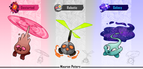 Create a The Fuzzys - Creature designs (Alternate forms + original ...