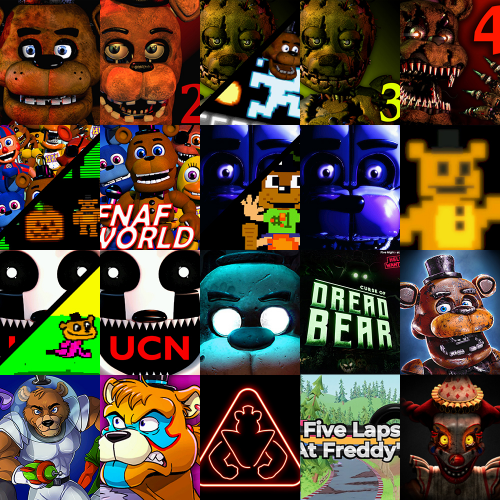 FNAF Tier List Templates - TierMaker