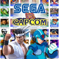 Create a Sega VS Capcom Roster Prediction or Wishlist Tier List - TierMaker
