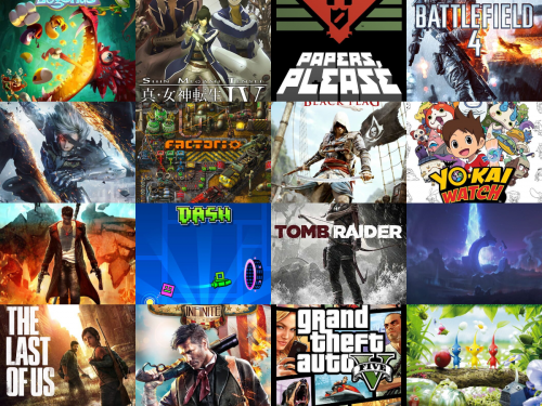 Create a BEST VIDEOGAMES OF 2013 Tier List - TierMaker