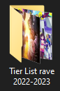 Create a rave 2022-2023 Tier List - TierMaker