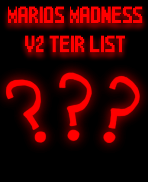 Mario's Madness V2 Tier List (Community Rankings) - TierMaker