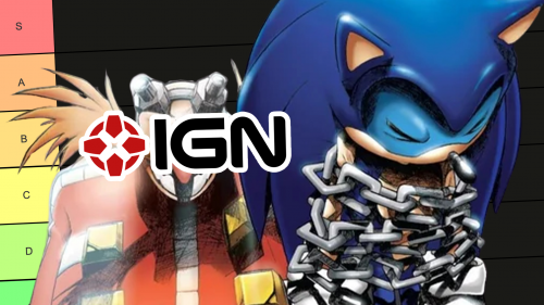 Create a IGN Sonic Reviews (Video Only) Tier List - TierMaker