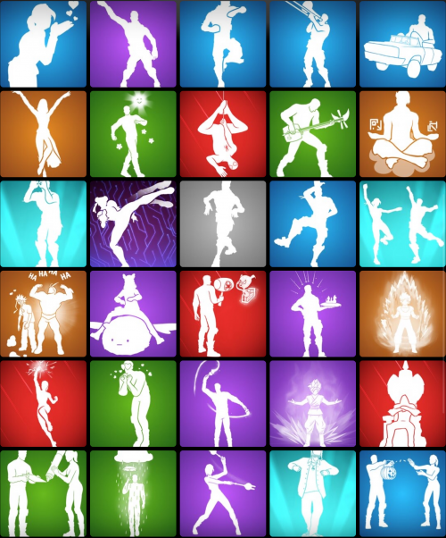 Create a All Fortnite Emotes 2025 (1000+ CH6S4 Updated) Tier List ...