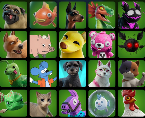 Create a All Fortnite Sidekicks (Ch7S1 Updated) Tier List - TierMaker