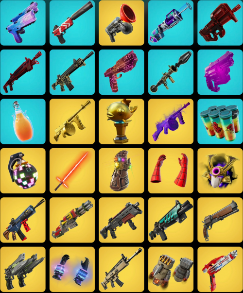 Fortnite Tier List Templates - TierMaker