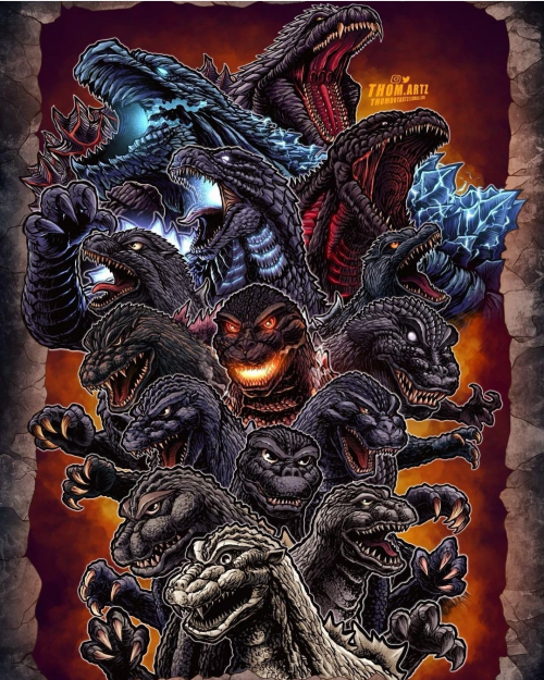 Create a Godzilla movie designs Tier List - TierMaker