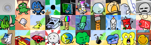 Create a BFDI:TPOT 16 Characters Tier List - TierMaker