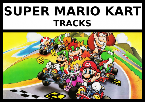 Create a Super Mario Kart Tracks Tier List - TierMaker
