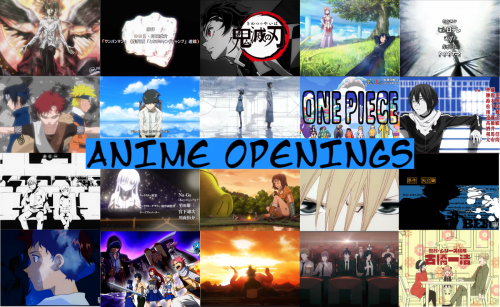 Create a Ultimate Anime Openings Tier List - TierMaker