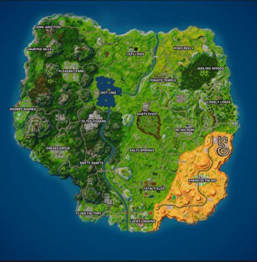 Create a Fortnite og map drops Tier List - TierMaker