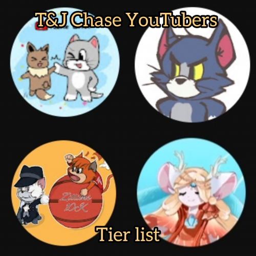 Create a T&J Chase YouTubers Tier List - TierMaker