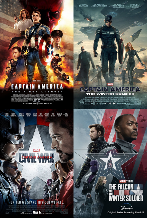 Create a Captain America Projects Ranked Tier List - TierMaker