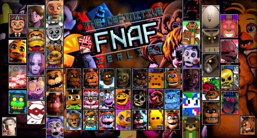 Create a THE DEFINITIVE FNAF TIER LIST (1800+ CHARACTERS) Alignment Chart - TierMaker