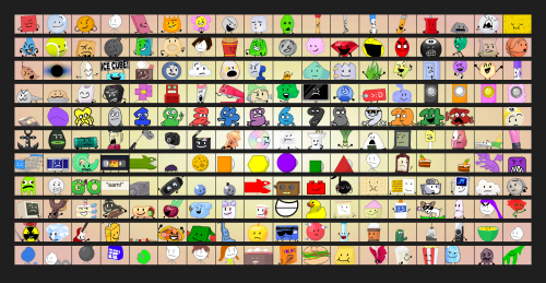 Create A Bfdi Characters Tier List Tiermaker