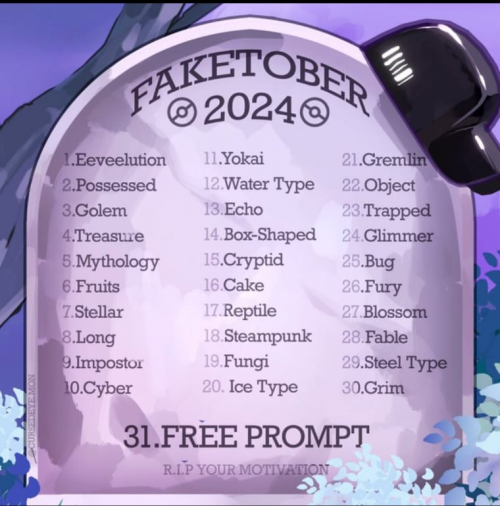 Inktober 2024 Fakemon Order-X-chaoS (SHINY) Tier List (Community ...