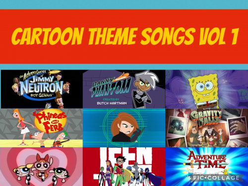Create a Cartoon Theme Songs Vol 1 Tier List - TierMaker