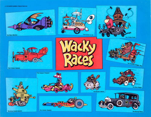 Create a Wacky Races 1968 Tier List - TierMaker