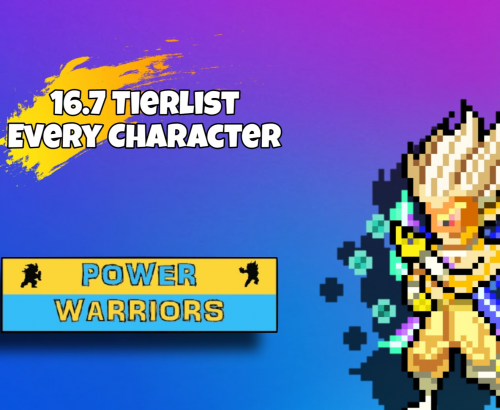 Create a Power Warriors 16.7 Tier List - TierMaker