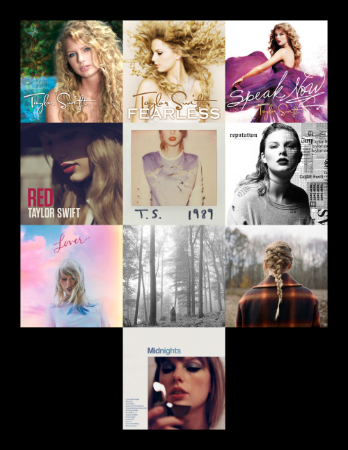 Create a Every Taylor Swift Album (excluding Re-recordings) Tier List ...