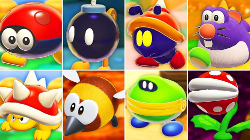 Create a Super Mario 3D World + Bowser’s Fury Enemies & Obstacles Tier ...