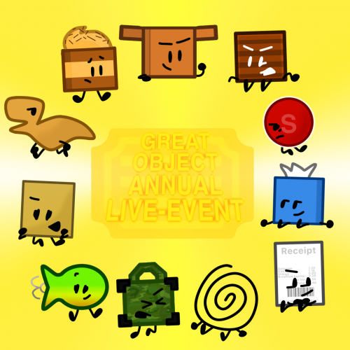 Create a Great Object Annual Live-Event Tier List - TierMaker