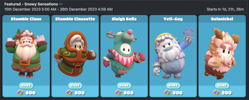 Create a Every Fall Guys costume piece! (Season 1 - Power Party updat ...